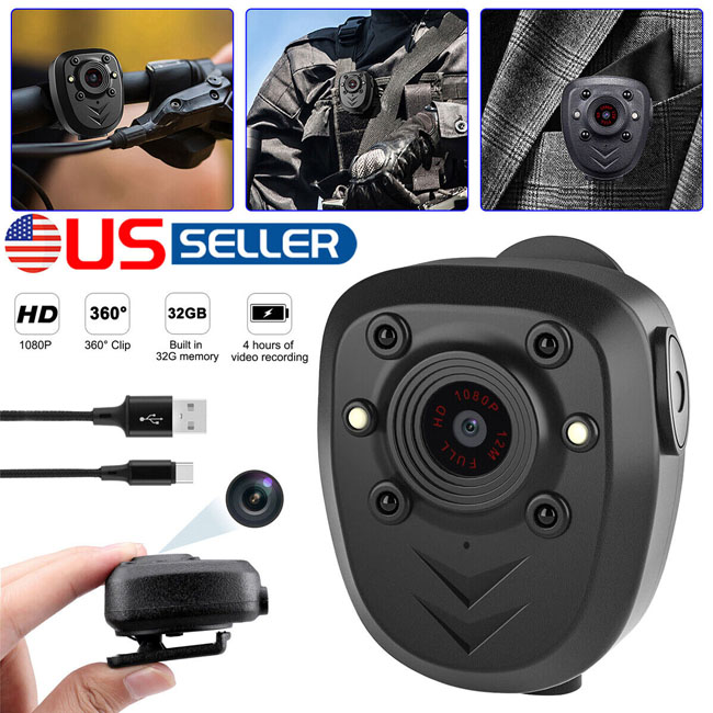 Camera mini siêu nhỏ cài áo V3 32GB Full HD 1080P – Nhật Nam Digital